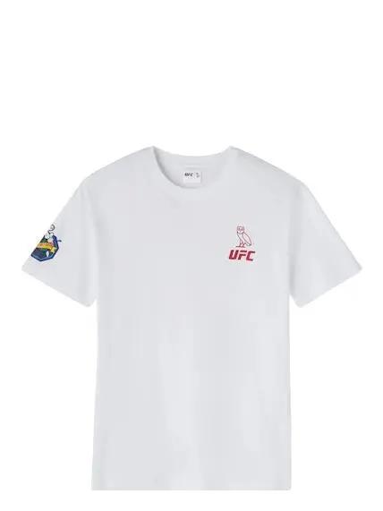 OVO X Ufc Flame Logo T-shirt - White