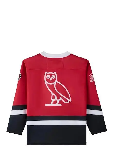 OVO Hometown Heroes Toronto Raptors Hockey Jersey - Red