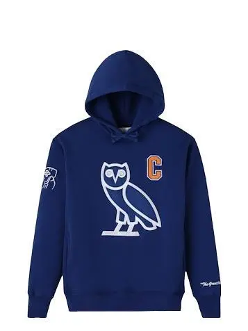 OVO X Nhl Wayne Gretzky Icon Hoodie - Blue