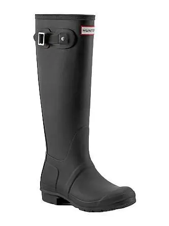 Pink Original Tall Rain Boots - Black