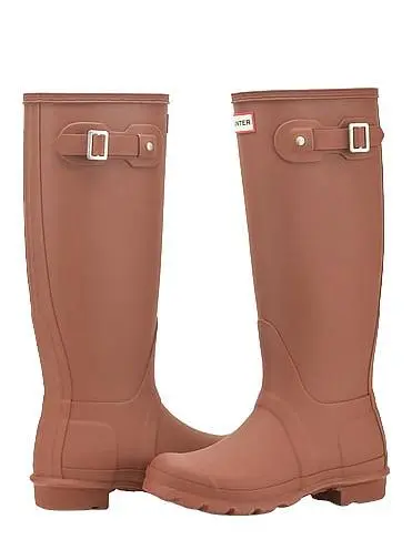 Pink Original Tall Rain Boots - Brown