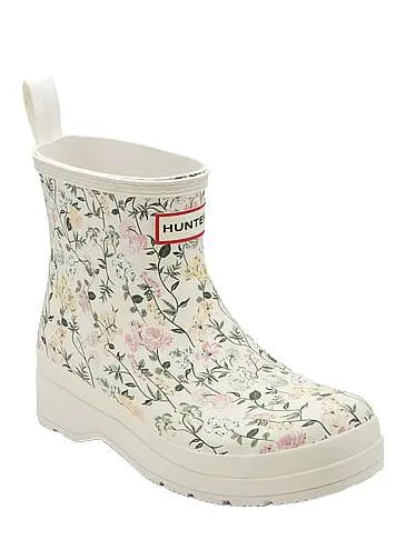 Pink Play Short Boots - Floral