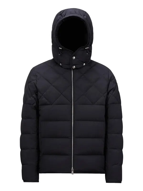 Moncler Cecaud Short Down Jacket - Blue