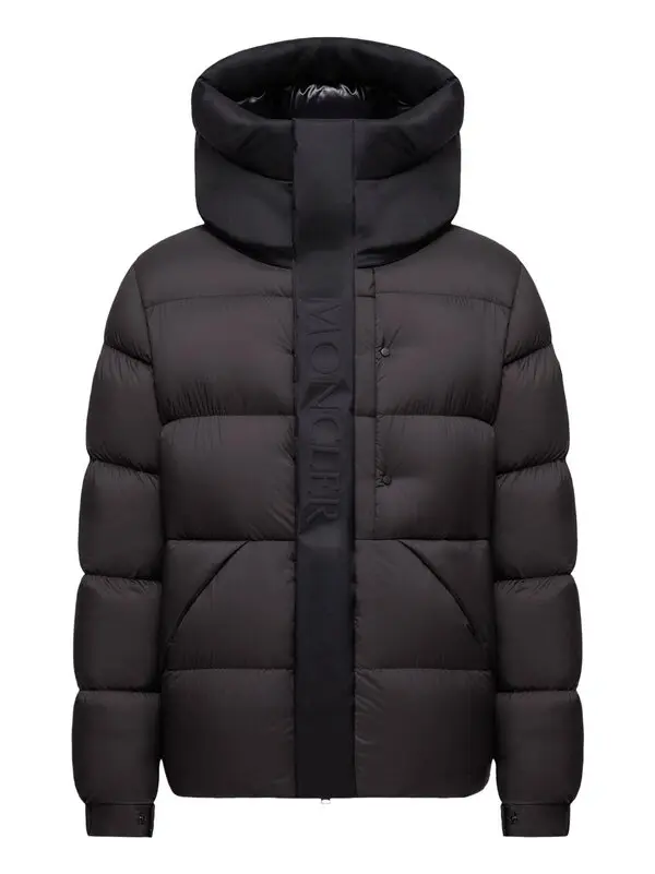 Moncler Madeira Hooded Down Jacket - Brown