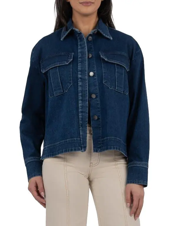 Kut From The Kloth Remy Denim Trucker Jacket - Motivate