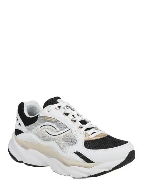 RYKA Rezorb Max Walking Sneaker - White Black
