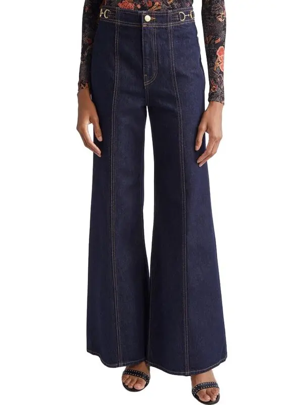 Ulla Johnson The Delphine High-waist Wide-leg Jeans - Tigris