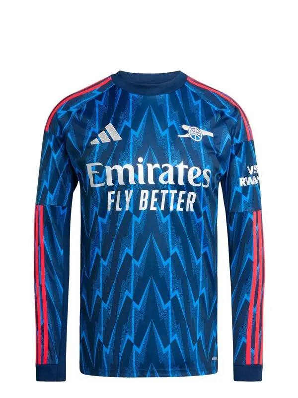 Adidas Arsenal Fc 25/26 Away Longsleeve Jersey - Night Indigo / Soccr-arl-aar