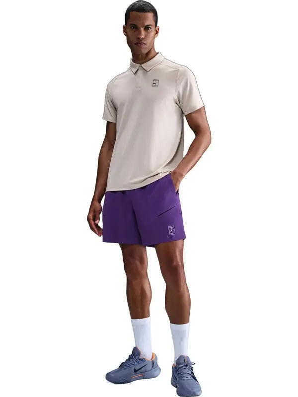 Nike Court Advantage Dri-fit 6" Tennis Shorts - Purple