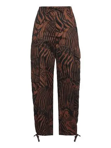 Max Mara Zebra-print Cargo Pants - Brown