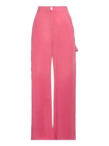 Pinko Lyocell Cargo Pants - Fuchsia