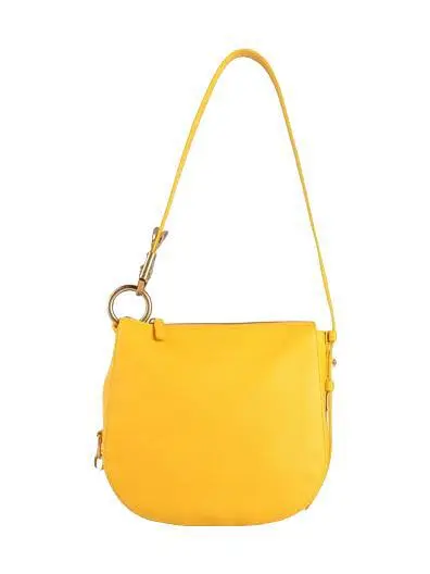 Burberry Saddle Shoulder Bag - Yellow