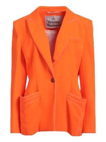 VIVIENNE WESTWOOD Single-breasted Blazer - Orange