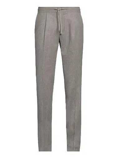 Incotex Virgin Wool Flannel Pants - Grey