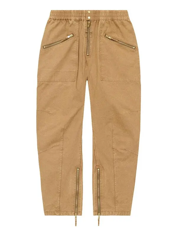 Isabel Marant Cotton Tils Pants - Bronze