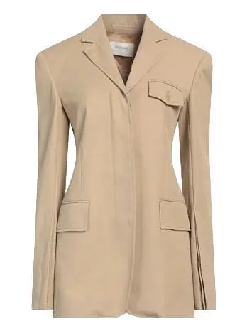 Sportmax Single-breasted Blazer - Beige