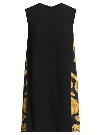 Versace Mini Flared Dress - Black