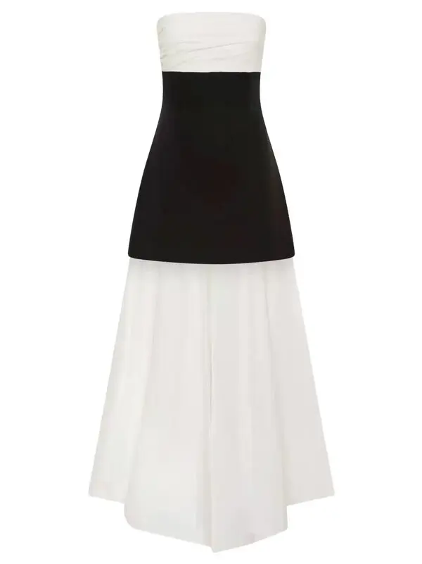 Rachel Gilbert Odette Strapless Mini Dress - White