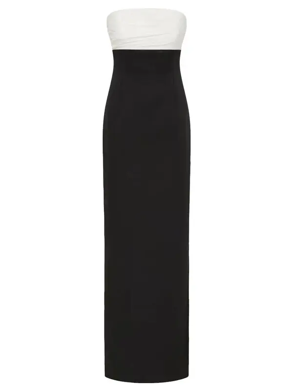 Rachel Gilbert Strapless Gown - Black