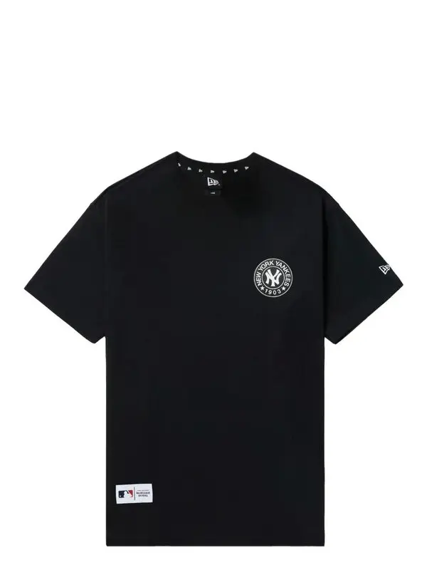 New Era Yankees Logo-embellished T-shirt - Black