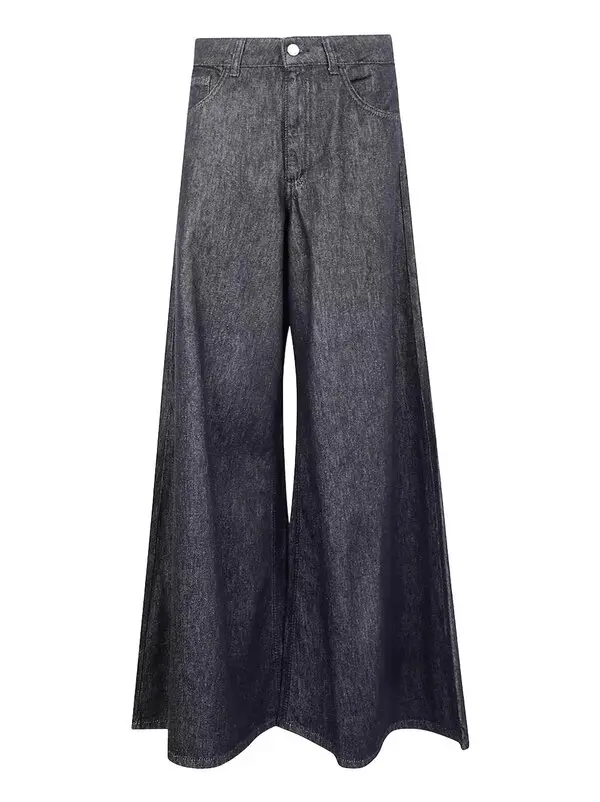BLUGIRL Wide-leg Jeans - Black