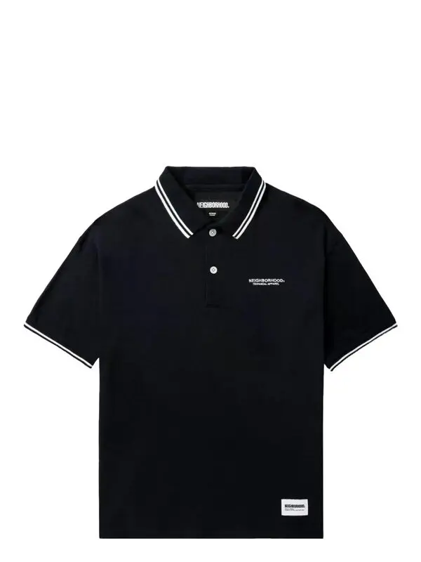 NEIGHBORHOOD Tipped Polo Shirt - Black