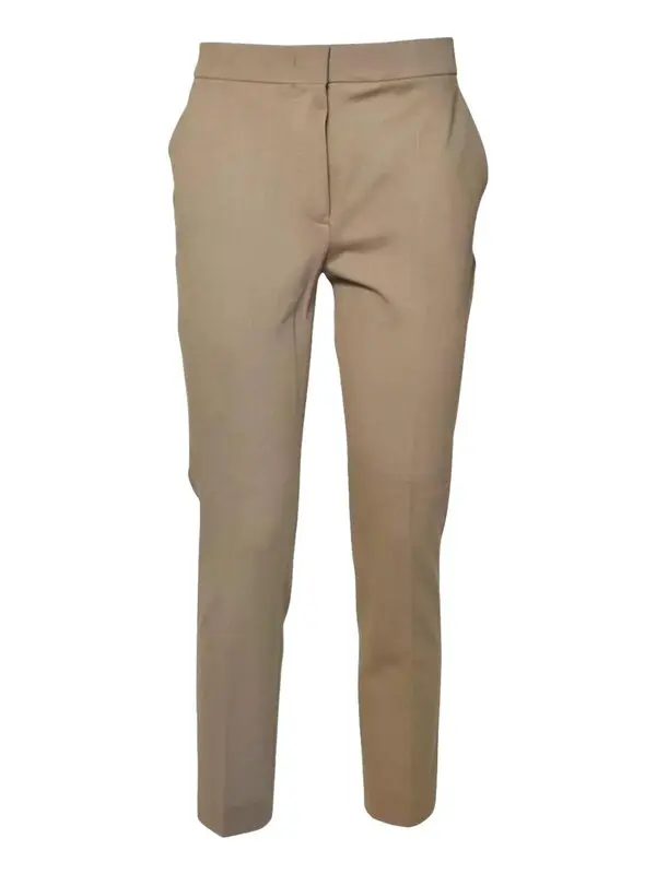 Max Mara Concealed Fastening Trousers - Brown