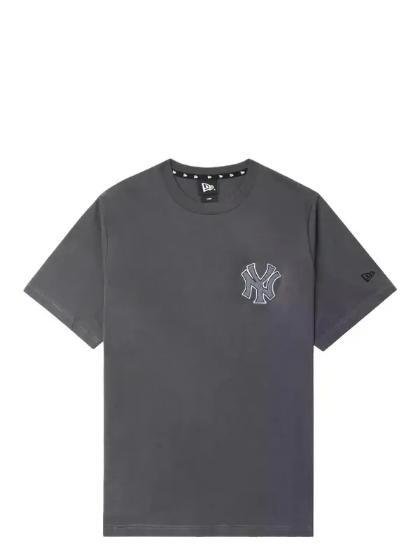 New Era Yankees Logo-embellished T-shirt - Grey