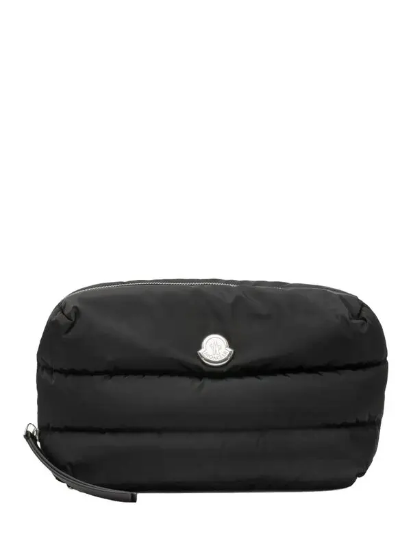 Moncler Quilted Clutch Bag - Black