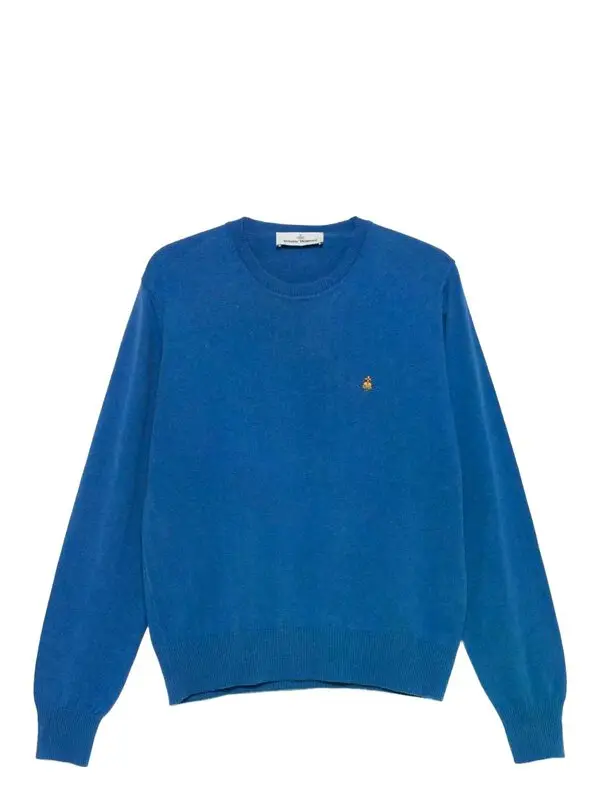 VIVIENNE WESTWOOD Crew-neck Sweater - Blue