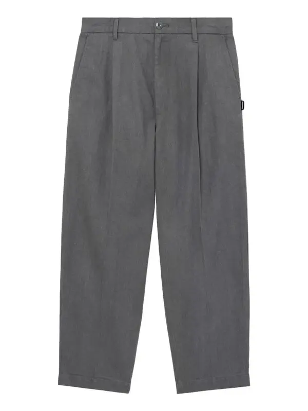 NEIGHBORHOOD Pleated-pocket Trousers - Grey
