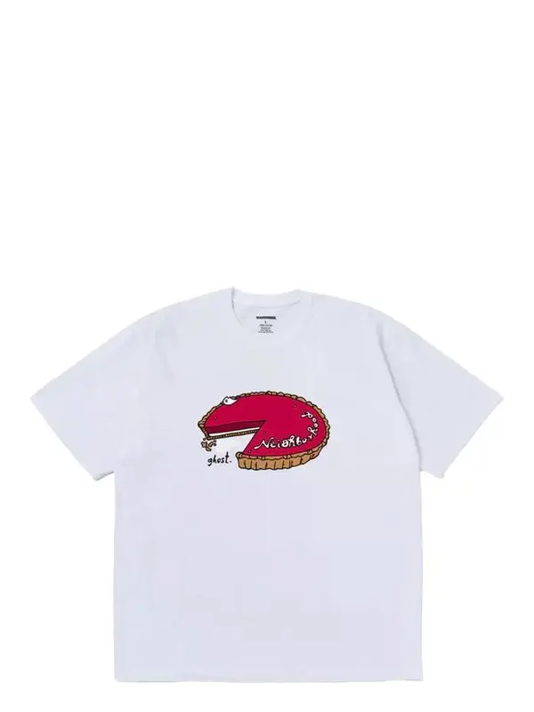 NEIGHBORHOOD Pie-print T-shirt - White