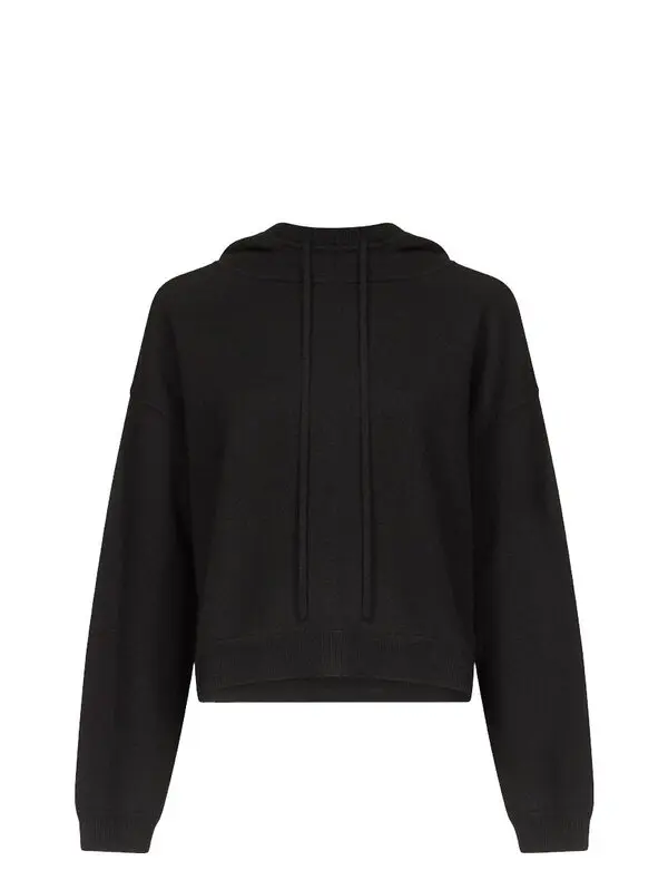 Loulou De Saison Sarla Loose Fit Hoodie - Black