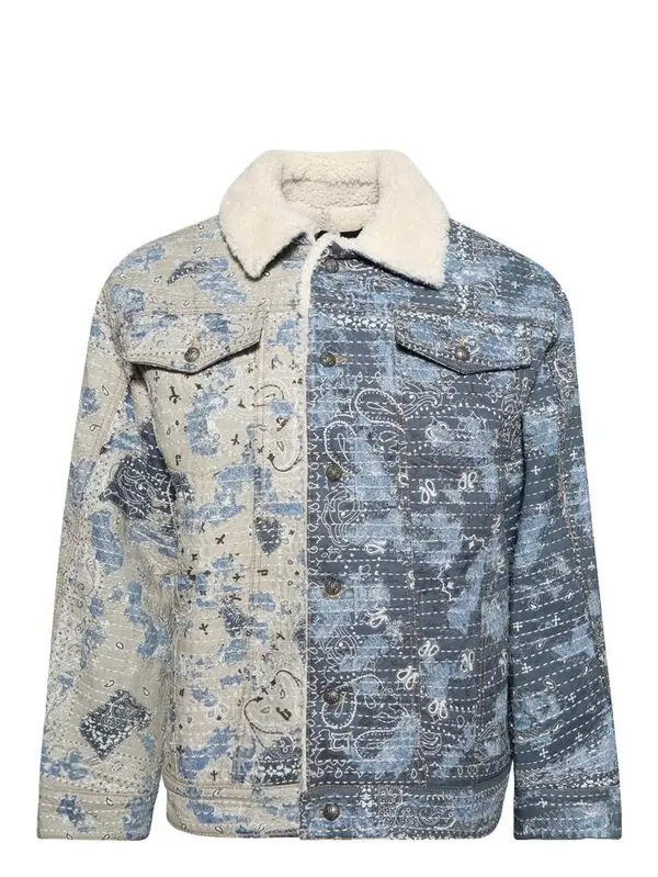 PARIS LAUNDRY Aspen Boro Trucker Jacket - Blue