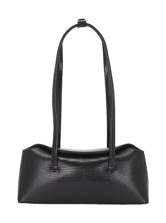 HEAVEN MAYHEM X Freja New York Mini Chrystie Bag - Reptile Noir