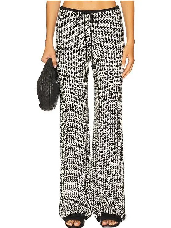 Devon Windsor Milo Knit Pant - Diced