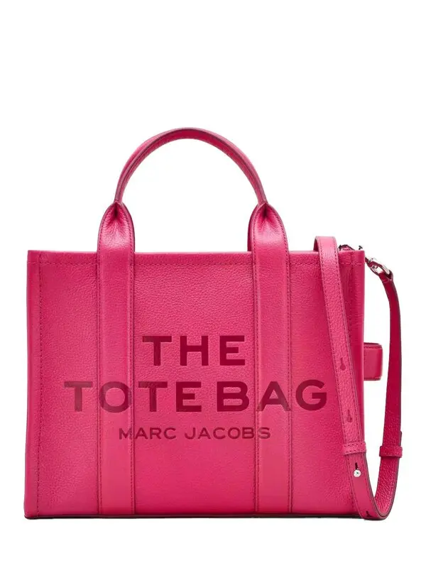 Marc Jacobs Logo-plaque Tote Bag - Pink