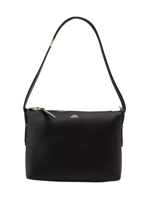 TOTEME Bevel Zip Shoulder Bag - Black
