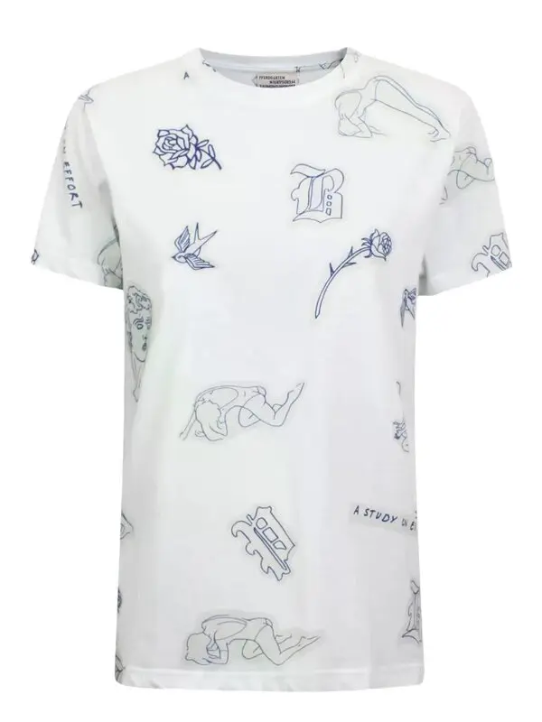 Baum Und Pferdgarten Graphic-print T-shirt - White