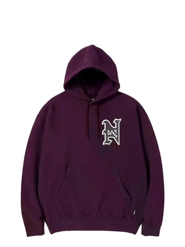 NEIGHBORHOOD Logo-print Hooded Sweatshirt - Red