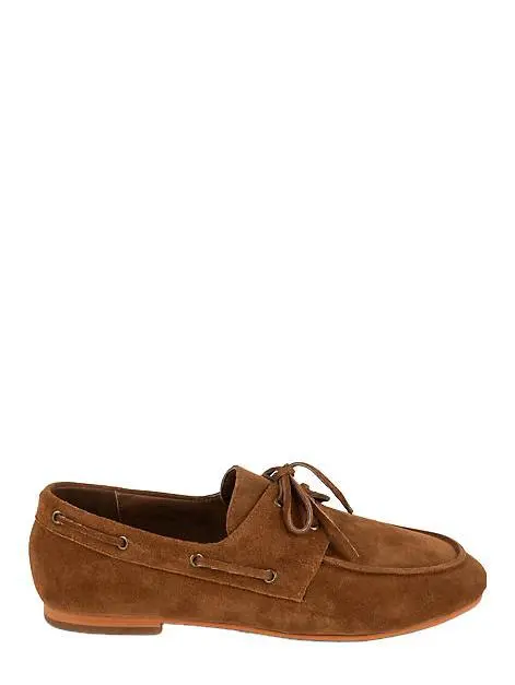 Intentionally Blank Pixie Boat Shoes - Tan