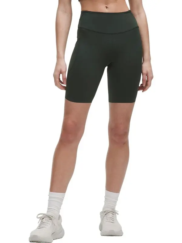 Lululemon Fast And Free High-rise Short - Rainforest Green