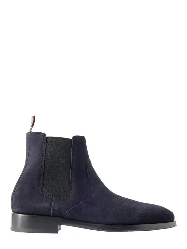 Paul Smith Lawson Suede Chelsea Boots - Blue