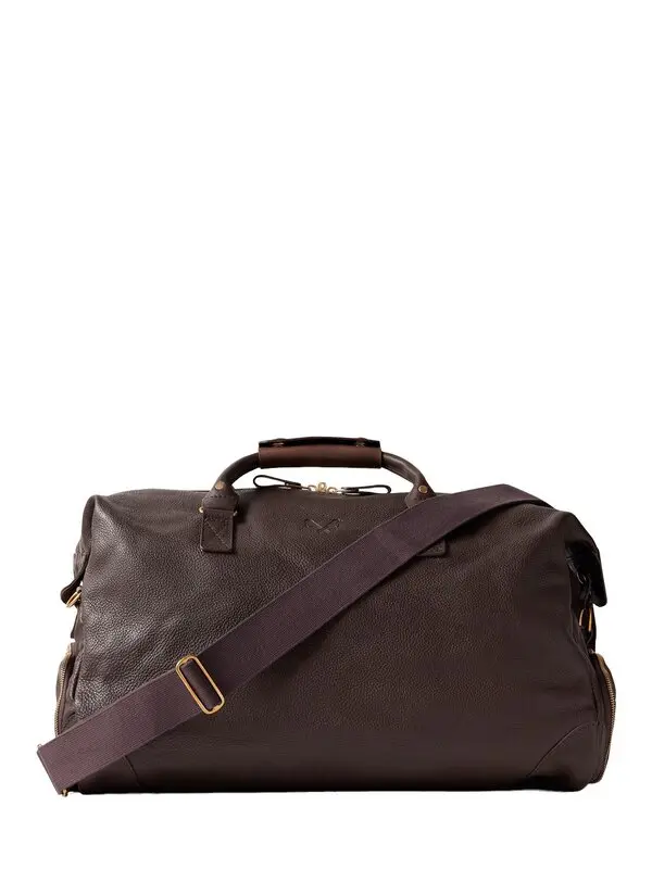Bennett Winch Full-grain Leather Weekend Bag - Brown
