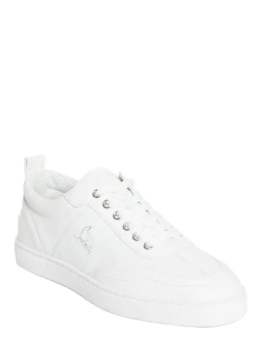 CHRISTIAN LOUBOUTIN Retero Sneaker - White
