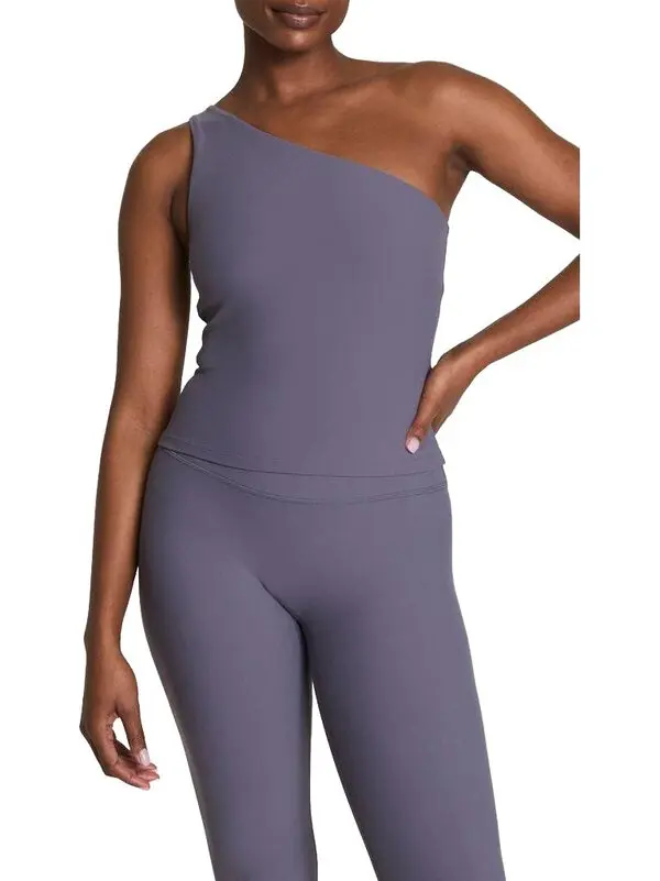 Spanx One Shoulder Tank - Orchid Ash
