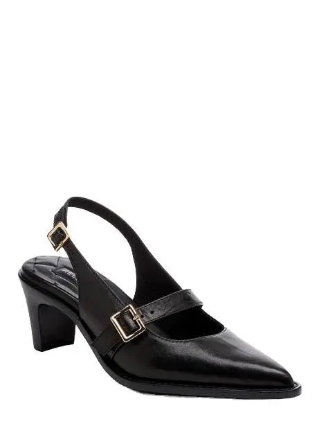 KELSI DAGGER BROOKLYN Maeve Mary Jane Slingback Pump - Black