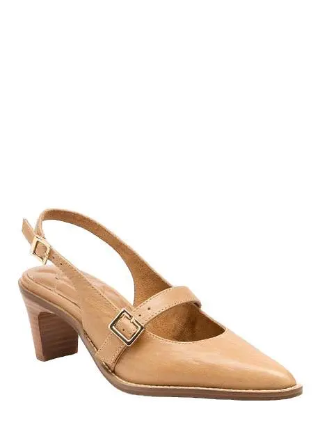 KELSI DAGGER BROOKLYN Maeve Mary Jane Slingback Pump - Oatmeal