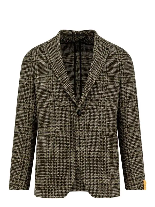 Tagliatore Wool Blend Blazer - Green
