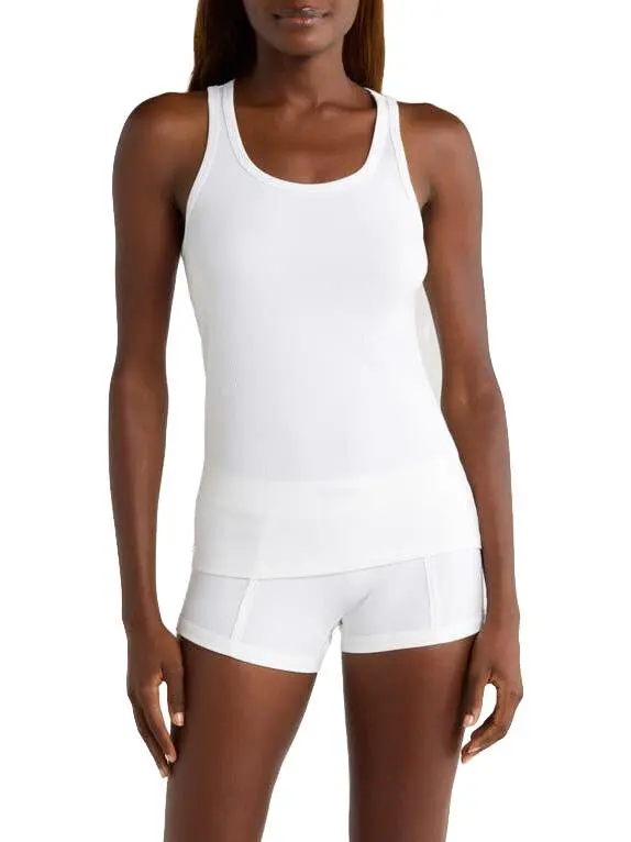 TOMBOYX Power Rib Tank Top - Bright White